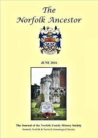 NFHS Ancestor Magazine | Norfolk Family History Society
